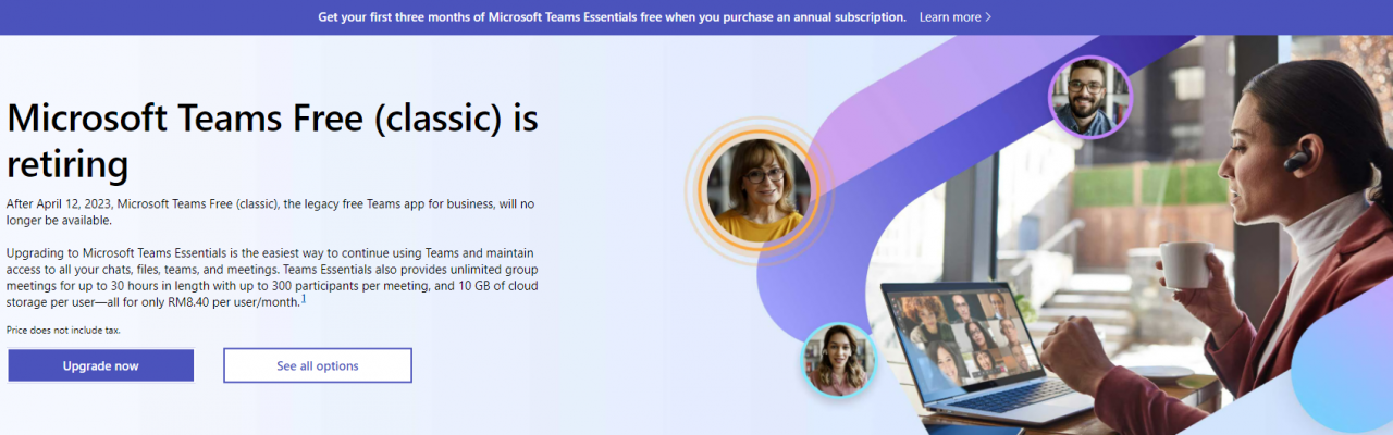 Microsoft Teams 免费版（经典）今日起停用，用户可注册全新的 Teams 免费版 - 掘金咖