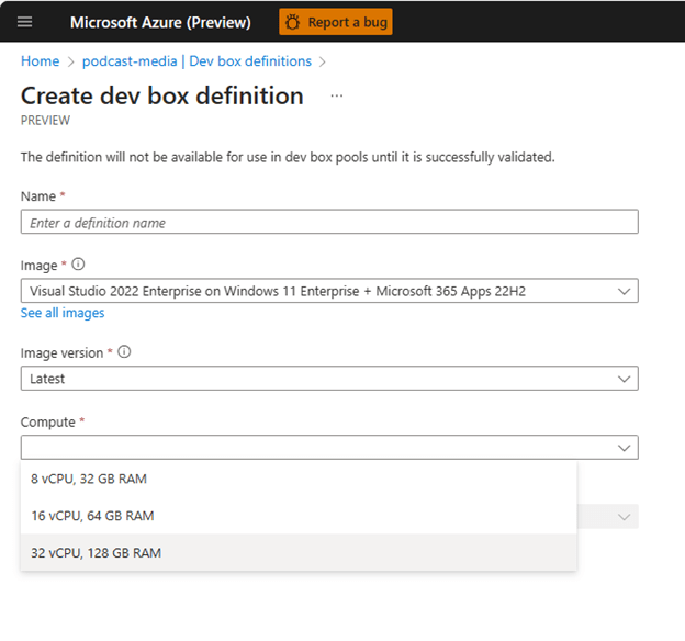 微软自助式服务项目Dev Box成为正式版本，最高可选32核CPU、128GB虚拟内存环境 - 掘金咖