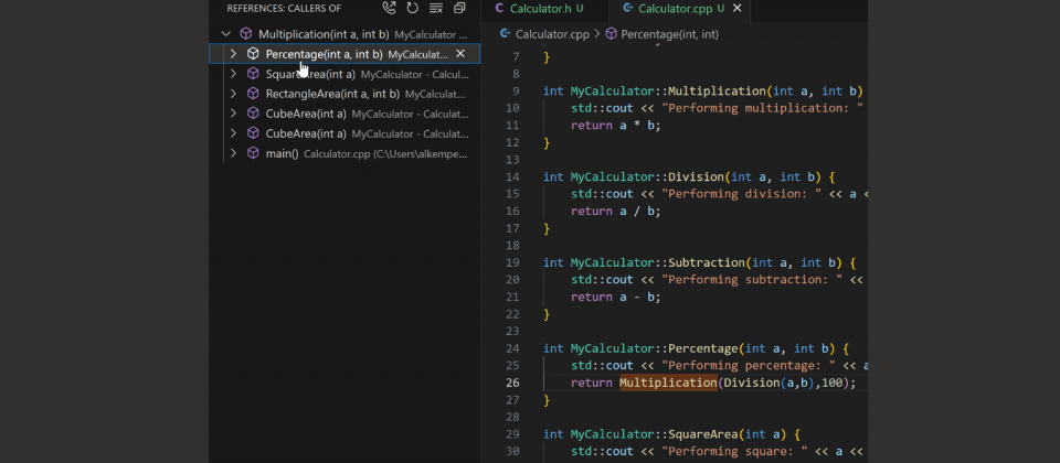 微软更新VS Code C++套件新增调用阶层查看功能 - 掘金咖