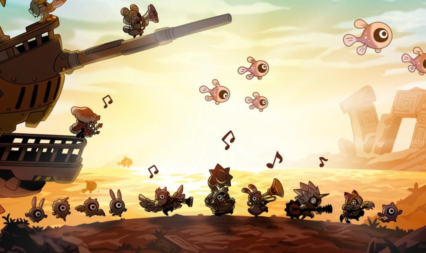 经典节奏游戏《PATAPON》精神续作《RATATAN》发表，计划于今年 8 月开始募资！ - 掘金咖