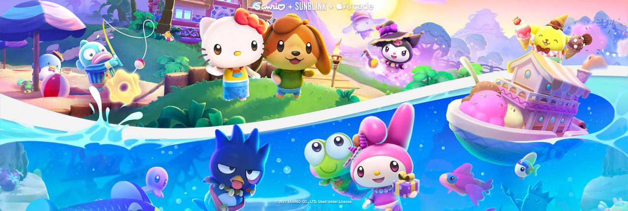 《Hello Kitty：岛屿冒险》预告登陆 Apple Arcade 恢复被遗弃的主题乐园往日荣光 - 掘金咖