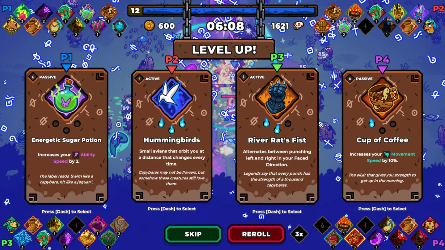 《Extremely Powerful Capybaras 无敌水豚》推出 Steam 免费序章版 - 掘金咖