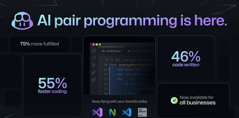 GitHub Copilot大升级，80% 代码秒生成！ 5年内百万名开发者动嘴就能写code - 掘金咖