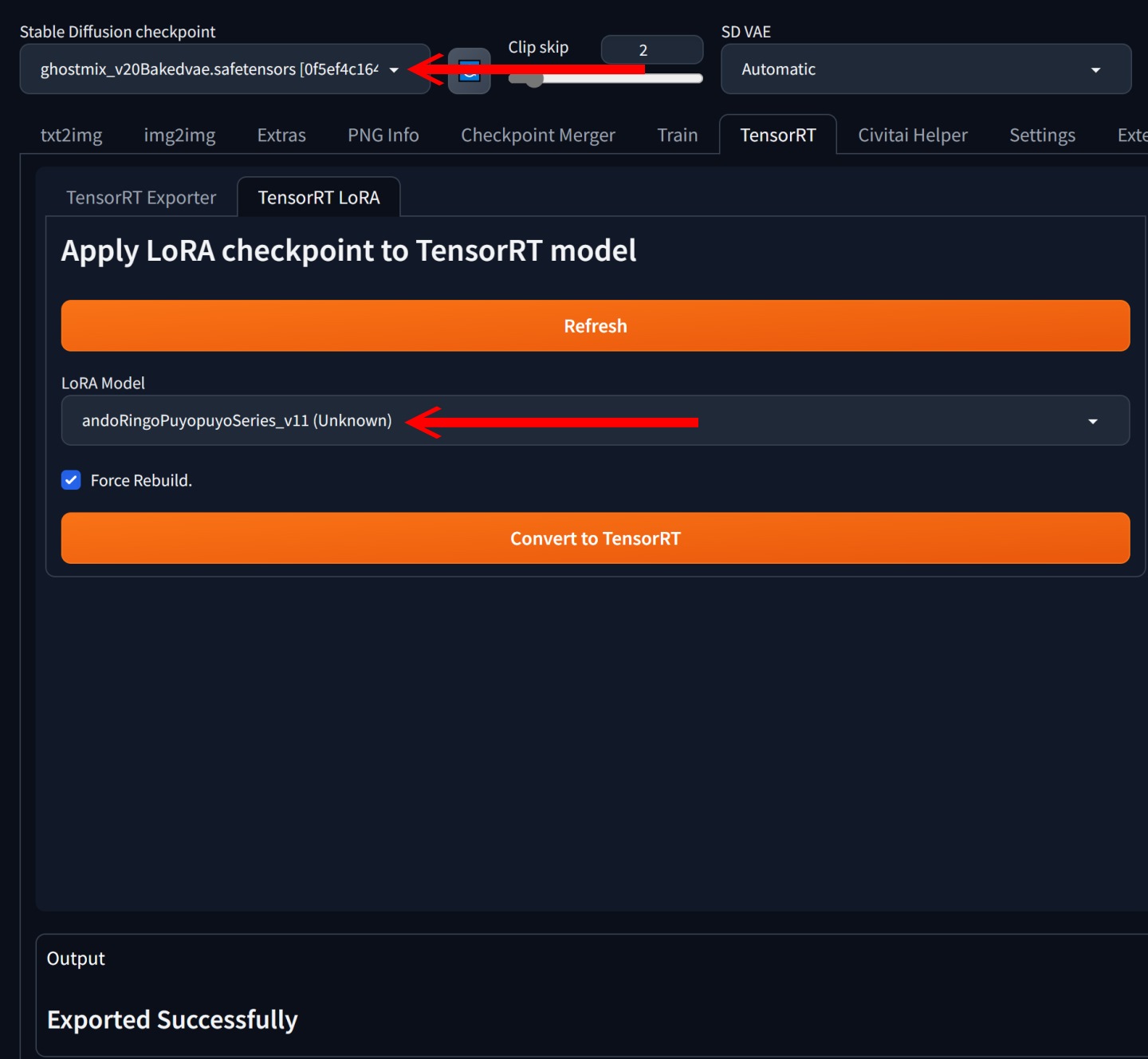 Stable Diffusion AI算图使用手册（2-3）：NVIDIA正式推出TensorRT运算框架，Checkpoint与LoRA皆可加速 - 掘金咖