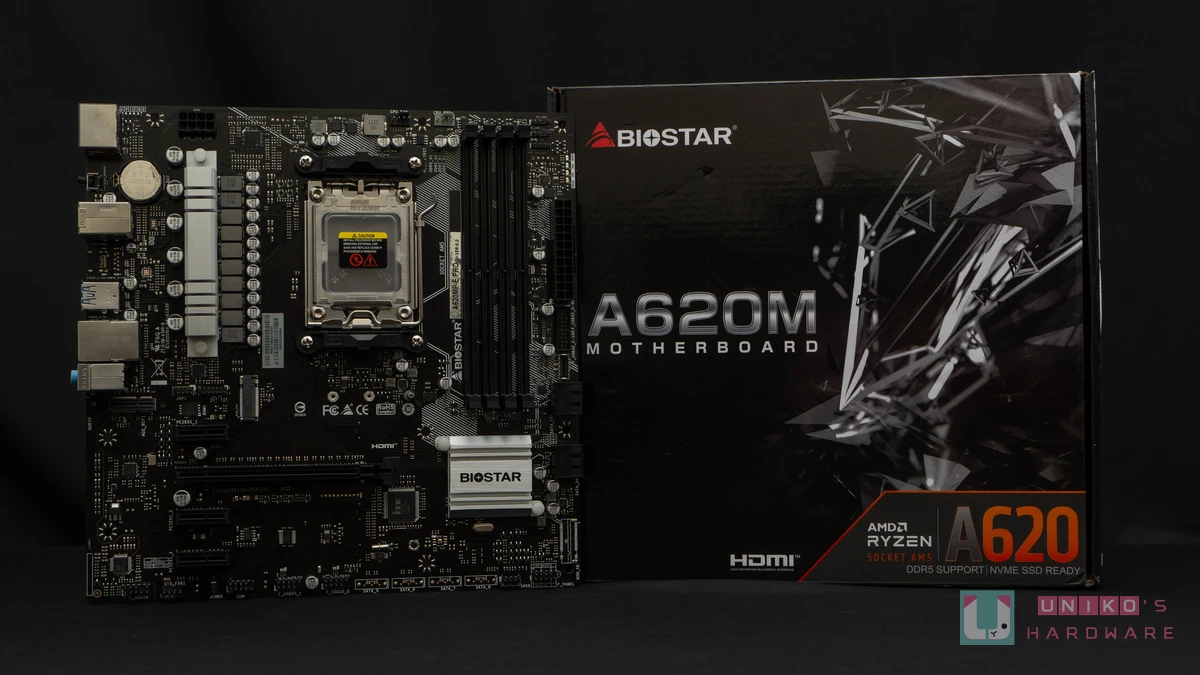 实惠的入门装机板！ BIOSTAR A620MP-E PRO 主板开箱评测 - 掘金咖