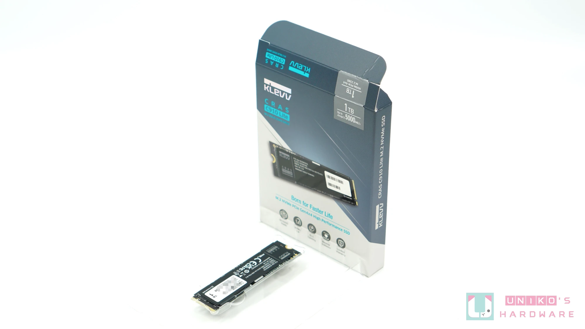KLEVV CRAS C910 LITE M.2 NVMe PCIe Gen4x4 SSD 评测开箱 - 掘金咖