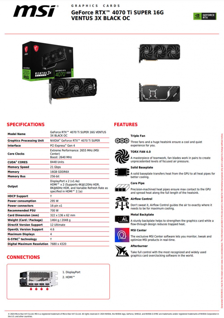 NVIDIA GeForce RTX 4070 Ti Super 16GB 将导入 AD102-175 芯片 - 掘金咖